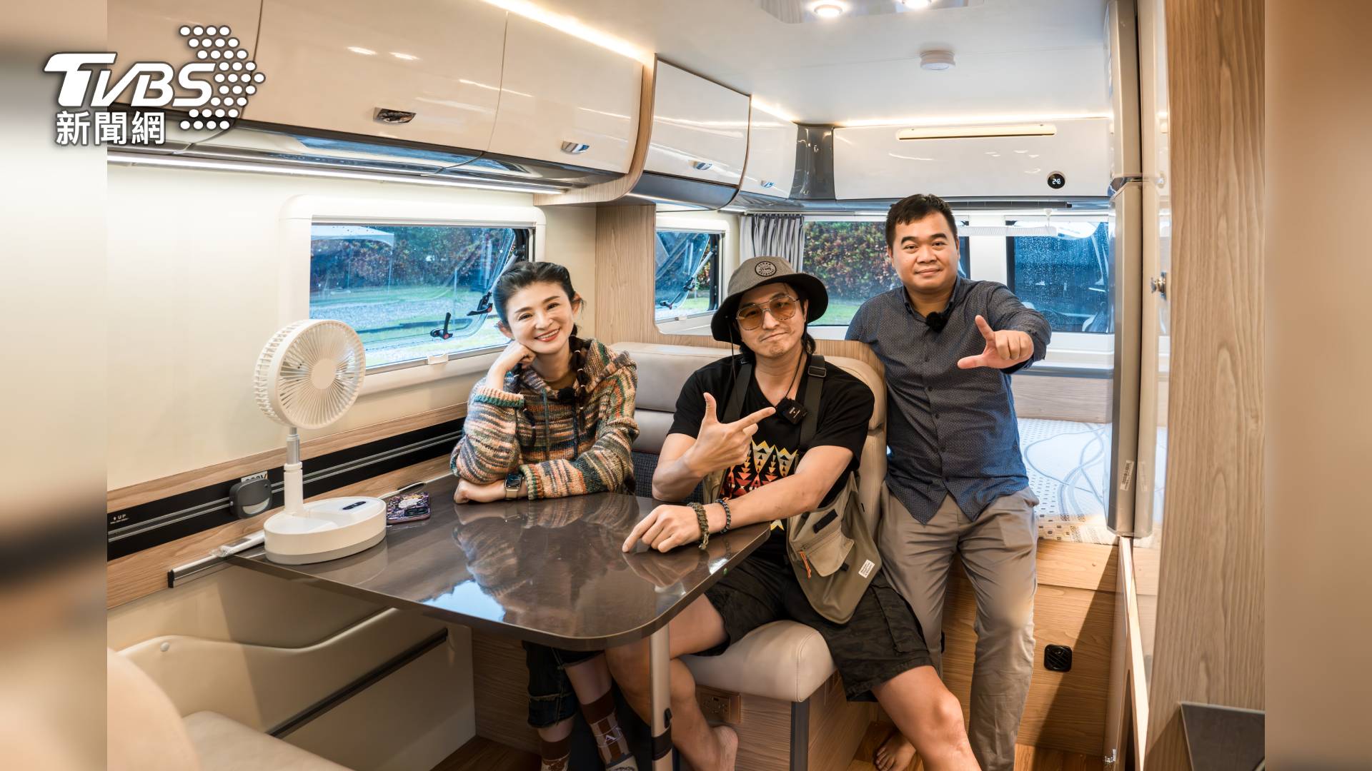 《黃金露戰隊》第2彈玩車露 蘇宗怡愛上大空間「車宿生活」│TVBS新聞網