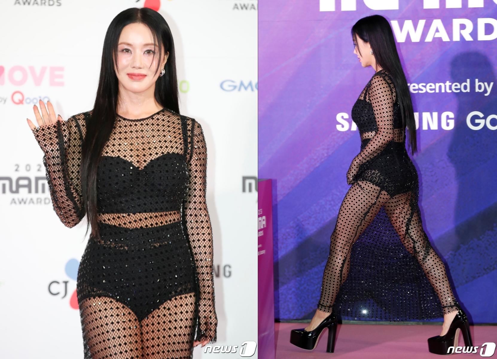 MAMA紅毯舒華解放事業線！ 秀英辣露南半球「54歲嚴正化最狂」│TVBS新聞網