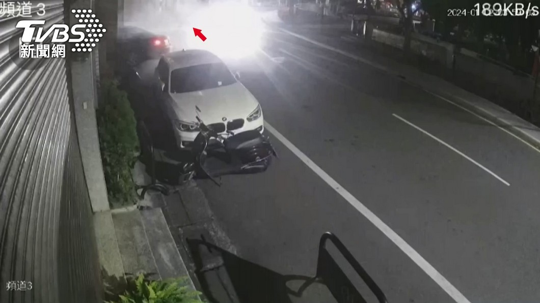38歲男酒駕叫爸來 撞進「媚登峰」酒測值0.76│TVBS新聞網