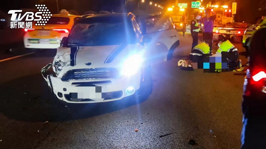 國三爆6車連環撞！2駕駛下車察看遭撞重傷│TVBS新聞網