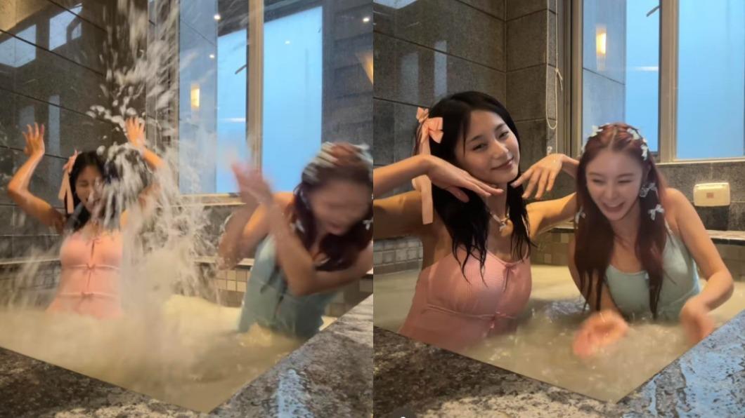 曾爆閨密情變！周子瑜返台揪Elkie泡湯 超美戲水私照公開了│TVBS新聞網