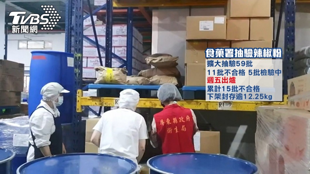 蘇丹紅風波擴大！15批不合格 下架逾12.5kg│TVBS新聞網