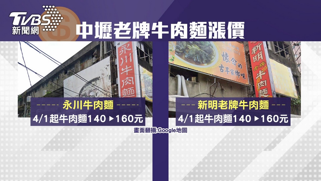 新漲價潮來襲！ 知高便當貴5元、牛肉麵飆$160│TVBS新聞網
