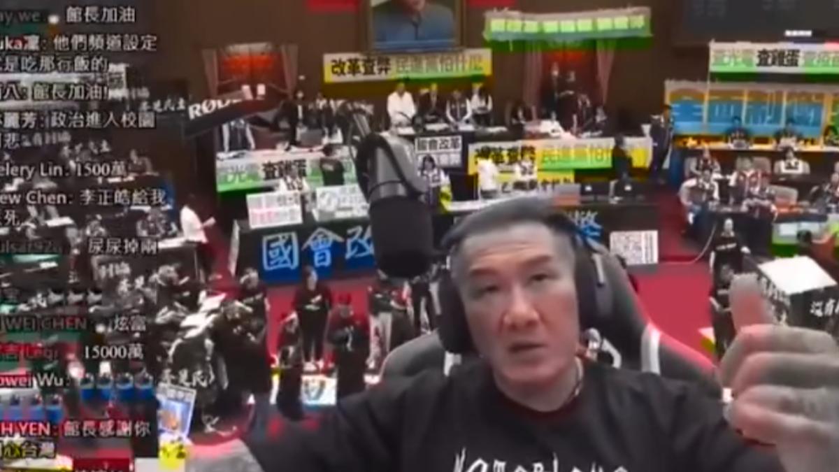 10萬人圍立院！館長稱「1電話動員百萬人」 486先生：少唬爛│TVBS新聞網