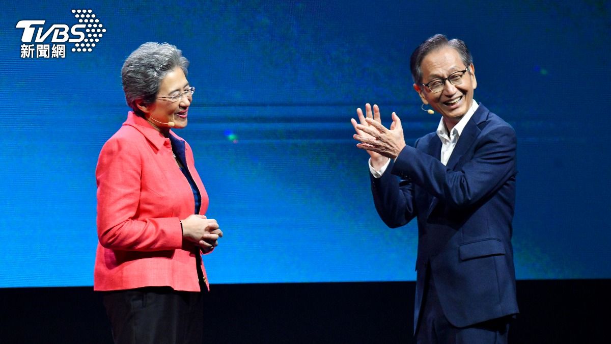 AMD蘇姿丰秀新晶片！邀華碩董施崇棠同台 瞄準AI PC市場│TVBS新聞網