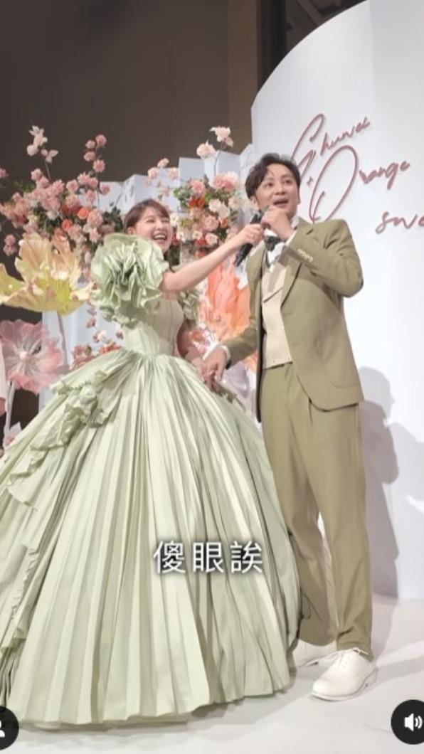 謝京穎婚禮途中「剪掉25公分長髮」 張書偉反應遭吐槽：臭直男│TVBS新聞網