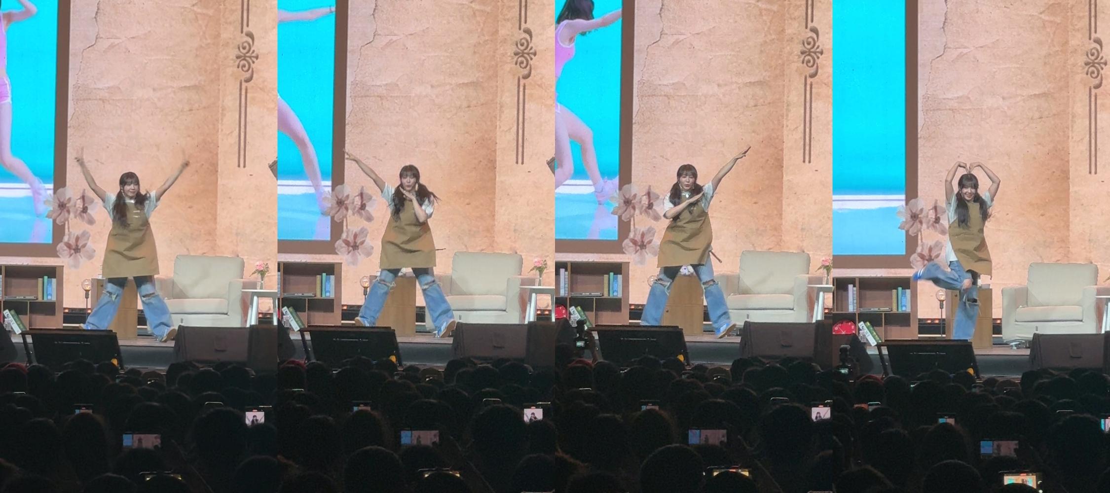 Energy快來看！Apink鄭恩地猛跳32蹲 超猛核心「完全沒在喘」│TVBS新聞網