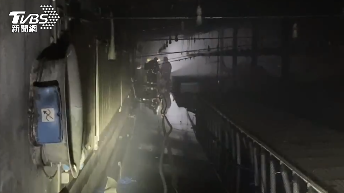 台南養雞場暗夜火警！頂樓冒火光 8000隻蛋雞險葬身火窟│TVBS新聞網