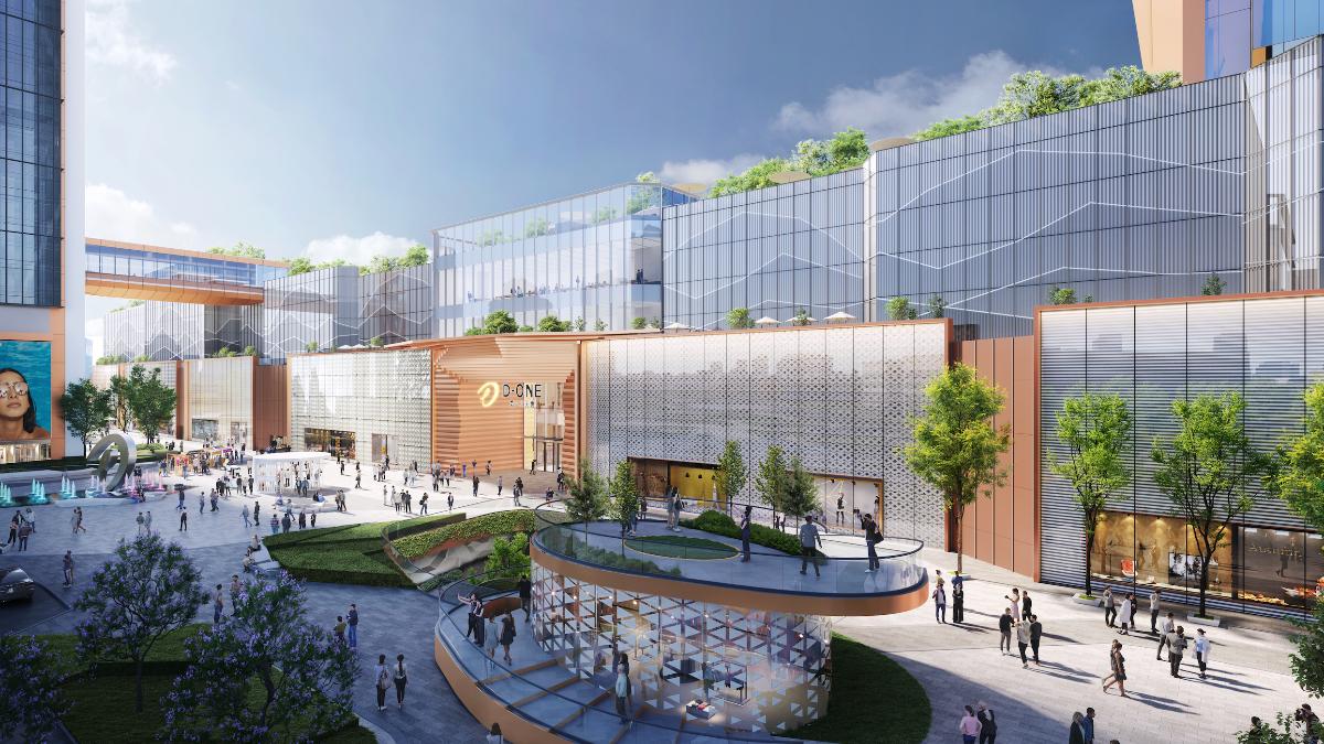 零售業台積電！全台最大商城「D-ONE」動土 韓團開唱湧破萬歌迷│TVBS新聞網