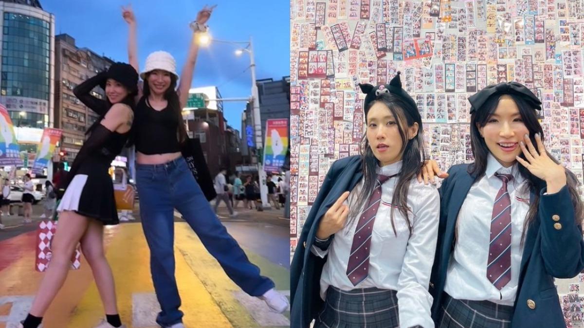 Y2K女團「中國娃娃」西門合體！大秀火爆身材毫無40路感│TVBS新聞網