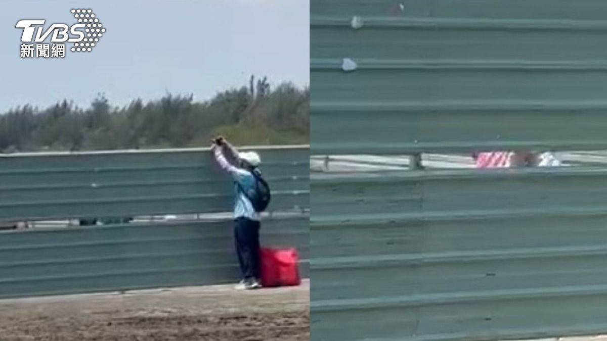 擱淺「蘇菲亞號」架鐵圍籬！民眾硬闖拍美照 網嘆：素質100│TVBS新聞網