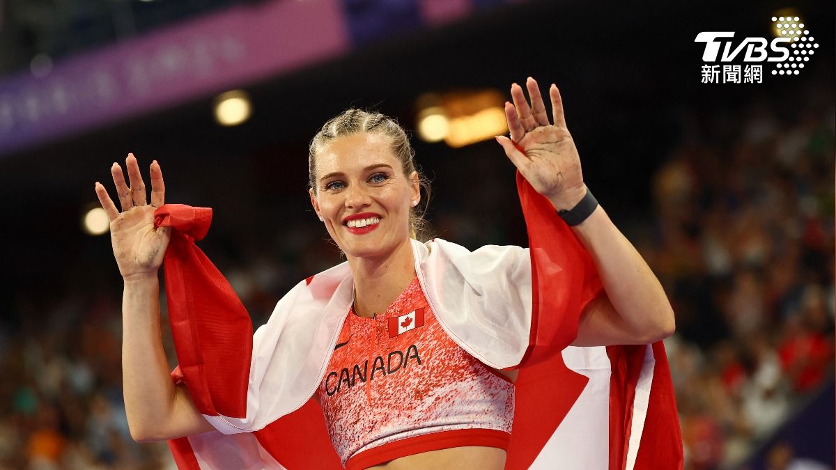 巴黎奧運／加國女將撐竿跳奪銅「大秀電臀」 斜槓成人平台辣翻粉絲│TVBS新聞網