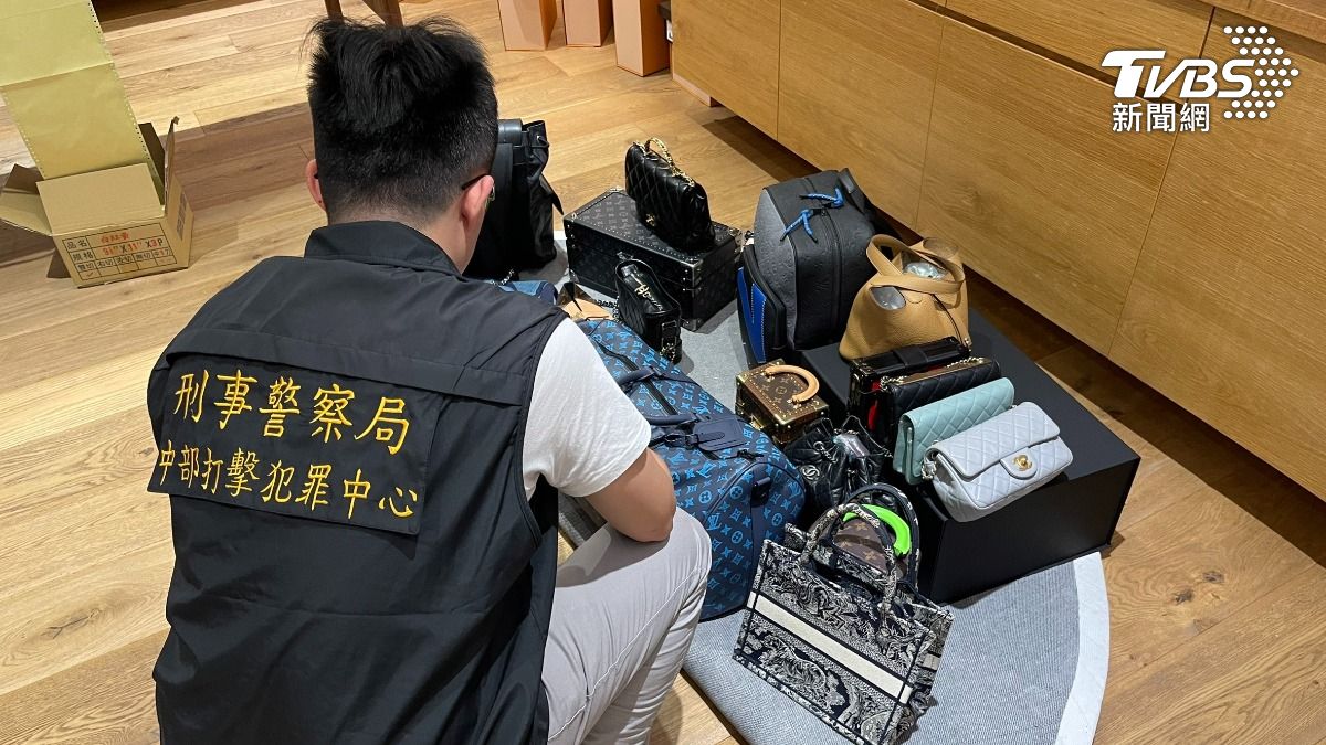 LV、CHANEL堆成牆！台中30歲夫妻檔洗錢16億 保時捷也被扣│TVBS新聞網