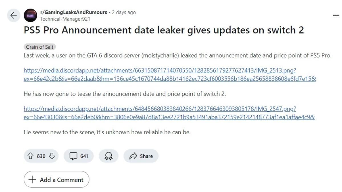 索尼罪大滔天？爆料客稱任天堂不忍了！有望提早曝光Switch 2│TVBS新聞網