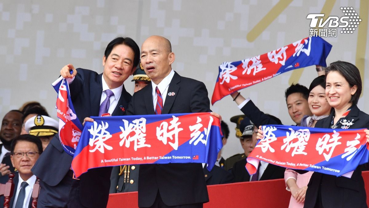 國慶OOTD！賴清德又打最愛「紫領帶」蕭美琴黑西裝藏驚喜巧思│TVBS新聞網