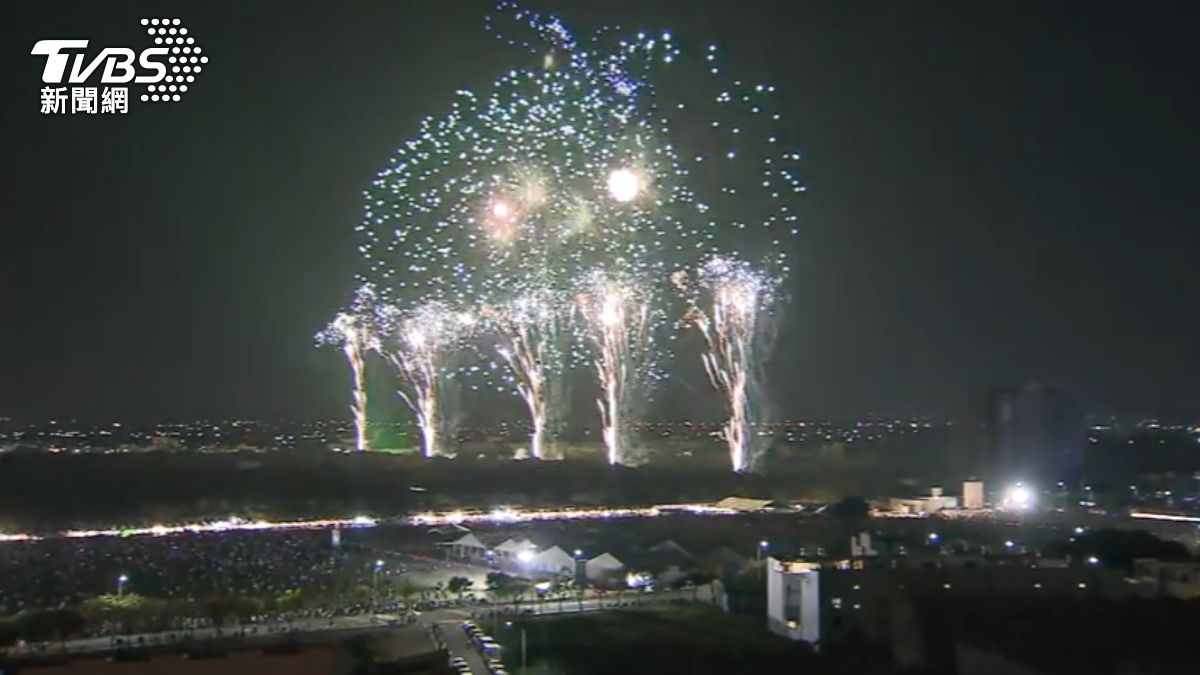 施放41分鐘史上最長! 國慶焰火雲林登場│TVBS新聞網