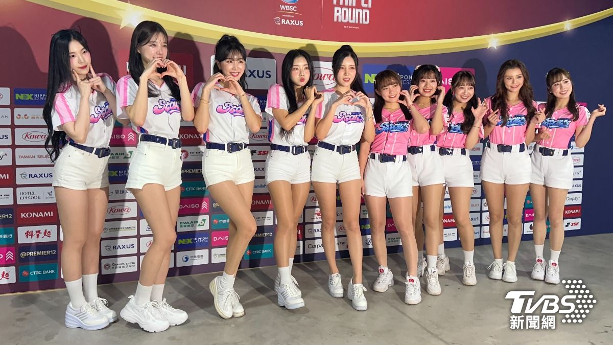 12強／畫面太美！日韓啦啦隊大集合 安芝儇、李皓禎合體跳《APT.》│TVBS新聞網