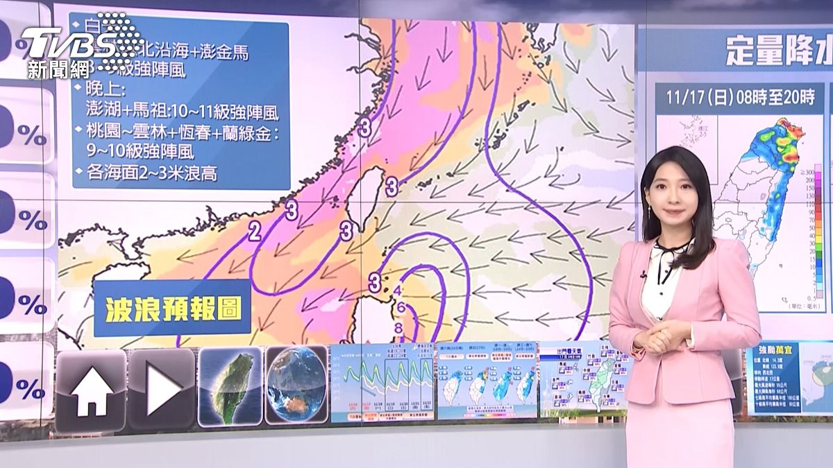 天氣／東北季風增強！ 北台灣變冷雨襲一週│TVBS新聞網