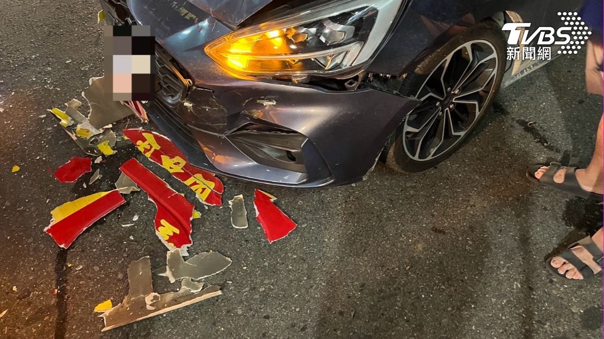 歸剛ㄟ！北港男「爛醉上路」逆向撞客運 酒測值0.85│TVBS新聞網