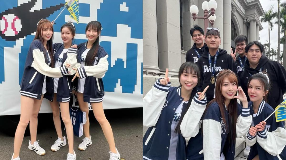 中華隊遊行爆意外！啦啦隊女孩「慘痛插針」狂叫 總統府醫療團出手了│TVBS新聞網