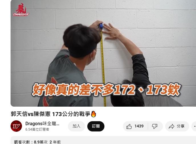 12強／陳傑憲認「身高是痛楚」！實測PK影片曝 網驚：以為180│TVBS新聞網