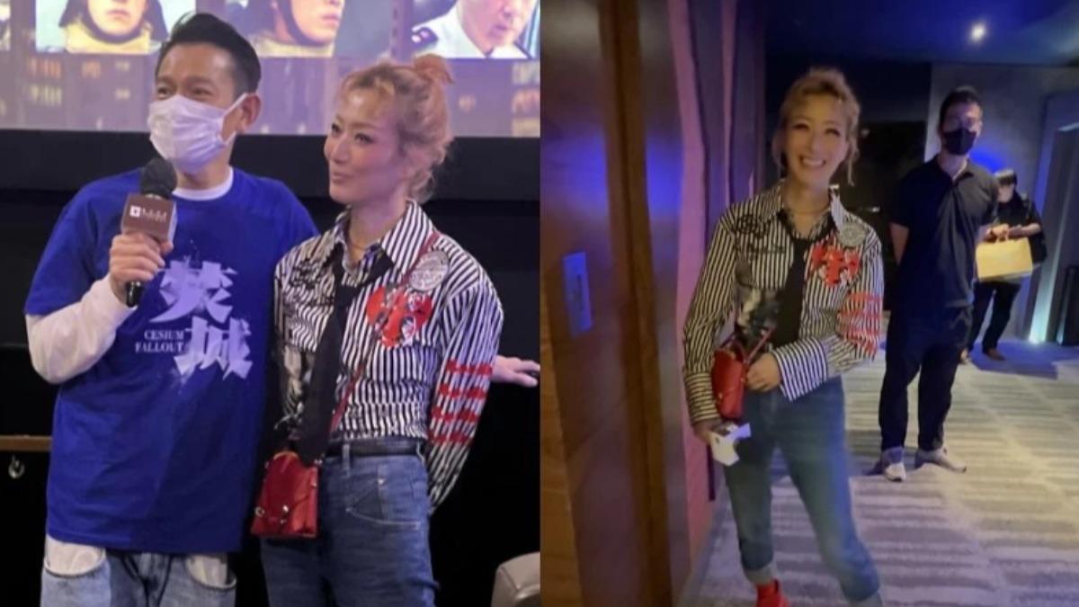 鄭秀文撞衫POSE女王！「牛仔褲＋這些配件」穿出搖滾時尚感│TVBS新聞網