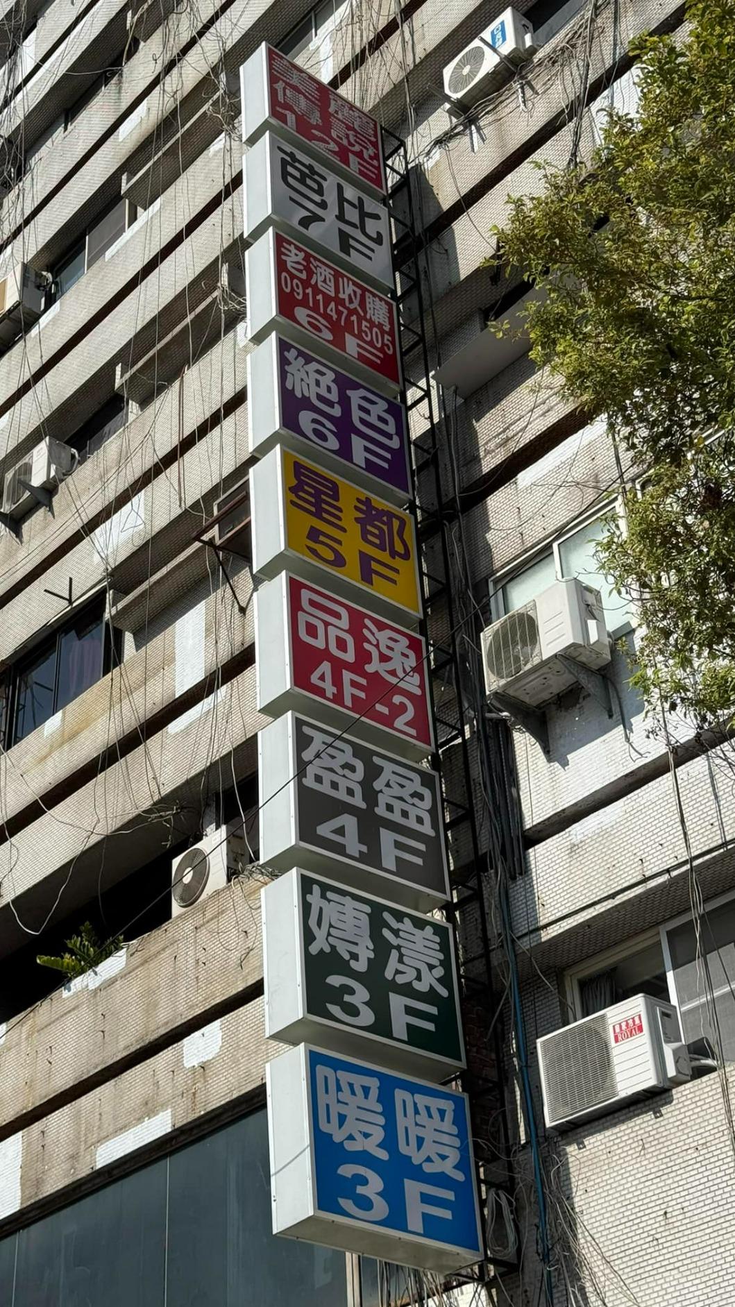 層層誘惑！高雄謎之大樓 「暖暖3F」、「芭比7F」老司機秒懂│TVBS新聞網