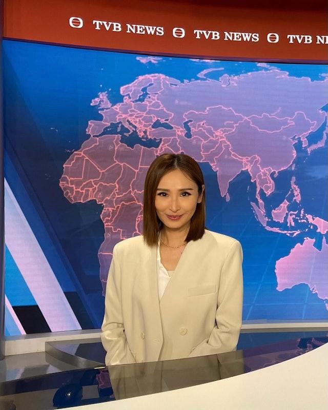 新一代「新聞女王」將誕生？又有TVB女星登上無綫新聞部主播台│TVBS新聞網