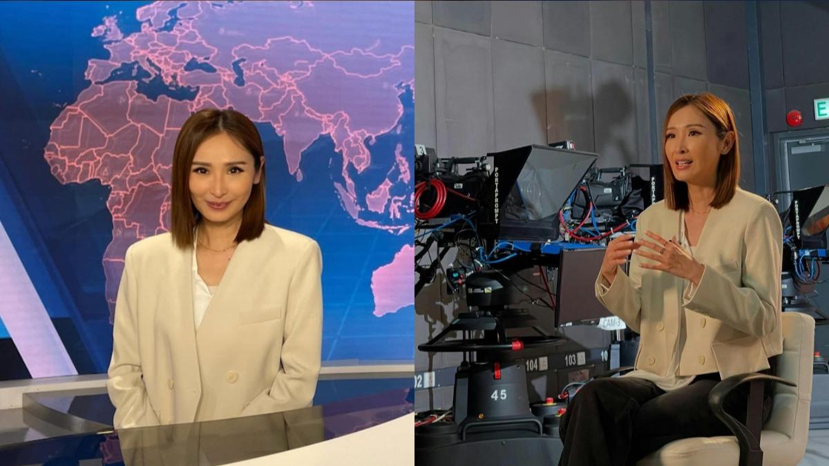 新一代「新聞女王」將誕生？又有TVB女星登上無綫新聞部主播台│TVBS新聞網