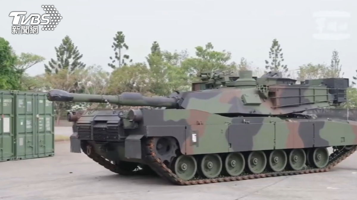 地表最強戰車來了！軍方開箱M1A2T秀塗裝│TVBS新聞網