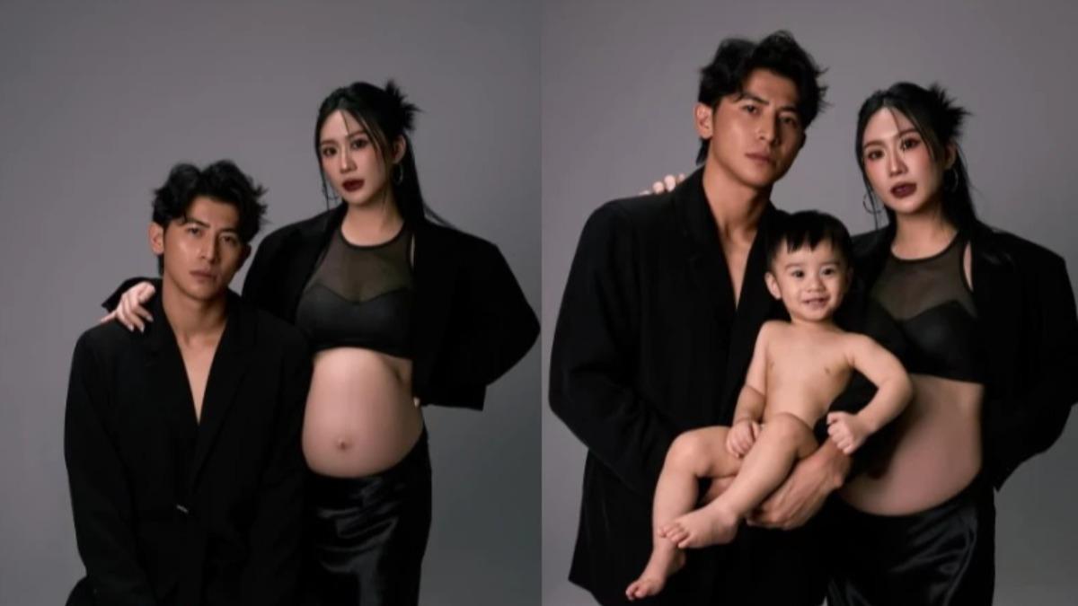 陳傑憲一家拍「孕婦寫真」！辣妻Hailey西外+Bra美翻│TVBS新聞網