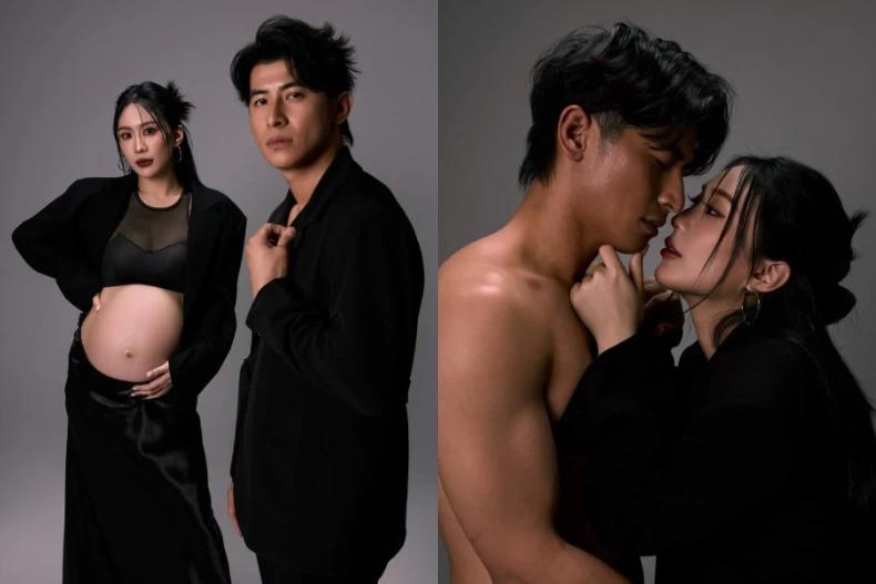 陳傑憲一家拍「孕婦寫真」！辣妻Hailey西外+Bra美翻│TVBS新聞網