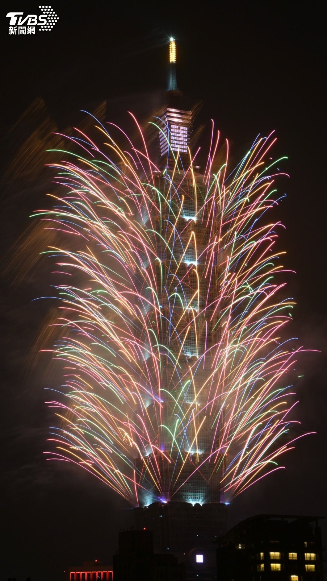 圖輯／迎2025年！台北101「跨年煙火」美照一次看│TVBS新聞網