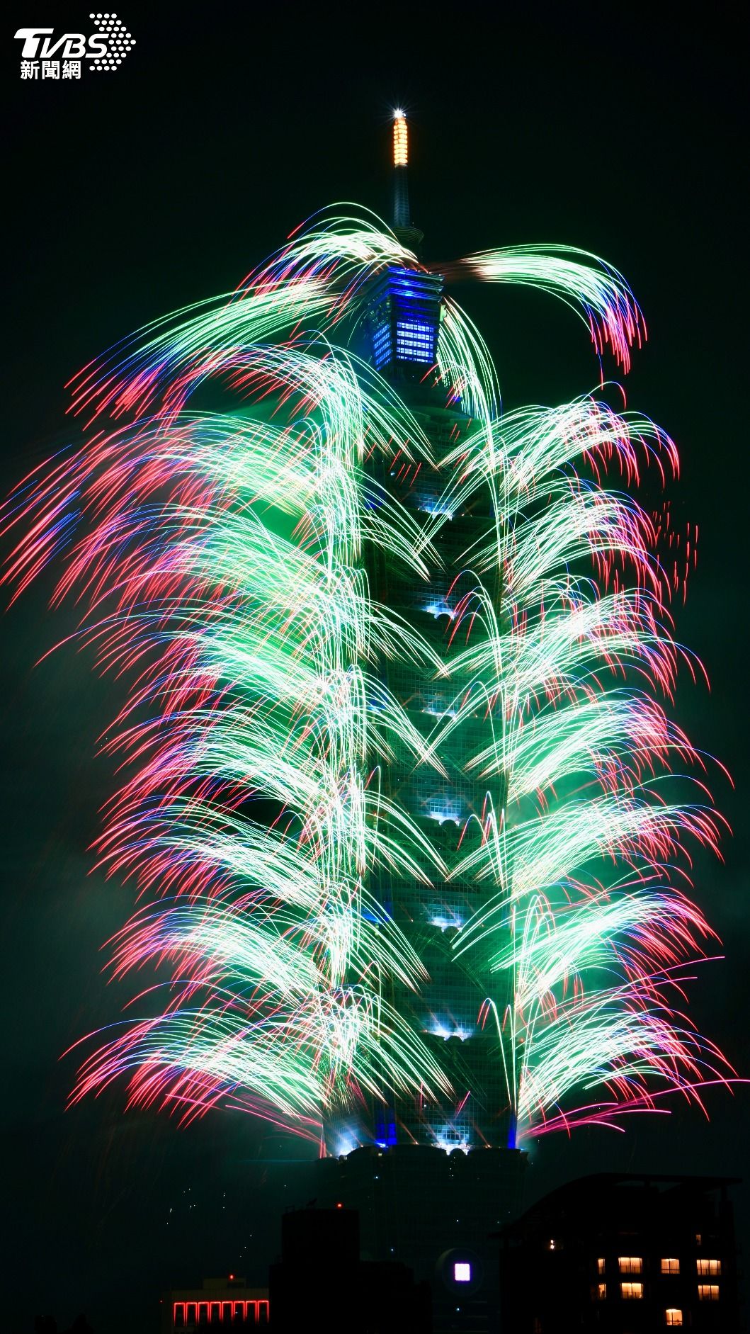 圖輯／迎2025年！台北101「跨年煙火」美照一次看│TVBS新聞網