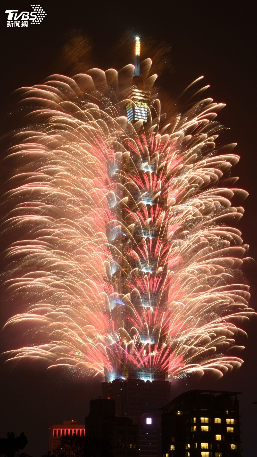 圖輯／迎2025年！台北101「跨年煙火」美照一次看│TVBS新聞網