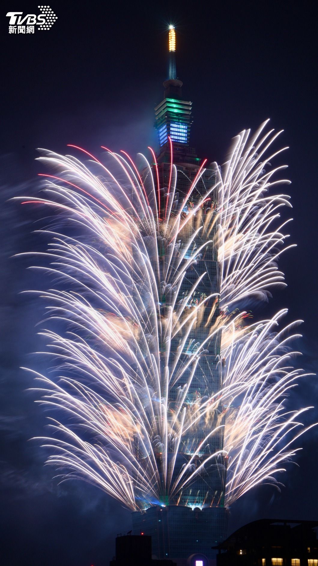 圖輯／迎2025年！台北101「跨年煙火」美照一次看│TVBS新聞網