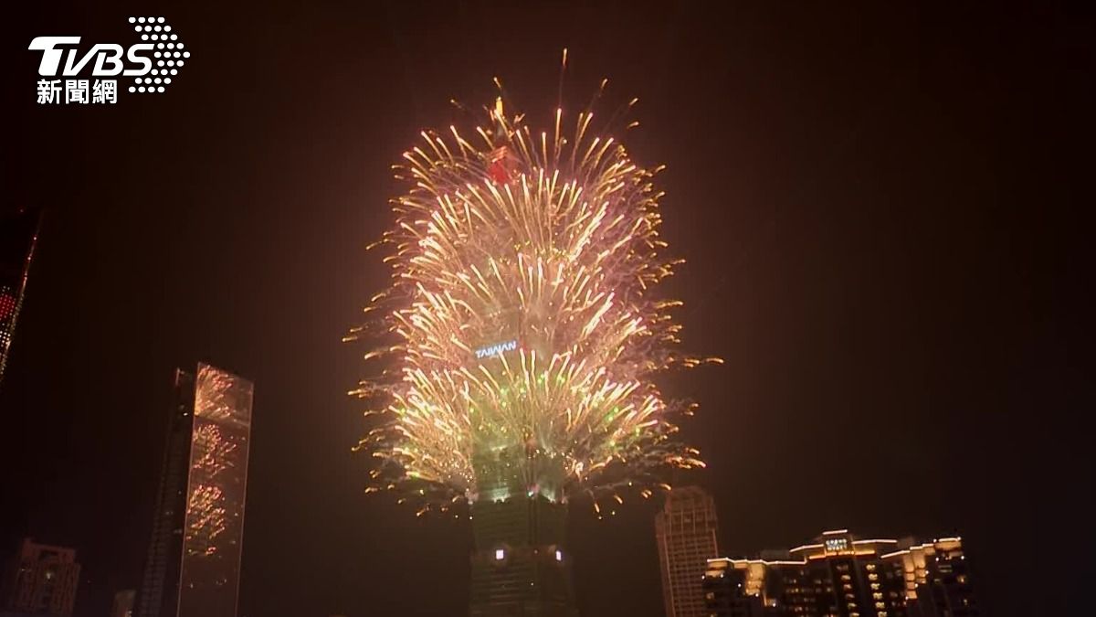 嗨迎2025！ 台北101「冠軍煙火秀」吸20萬人│TVBS新聞網