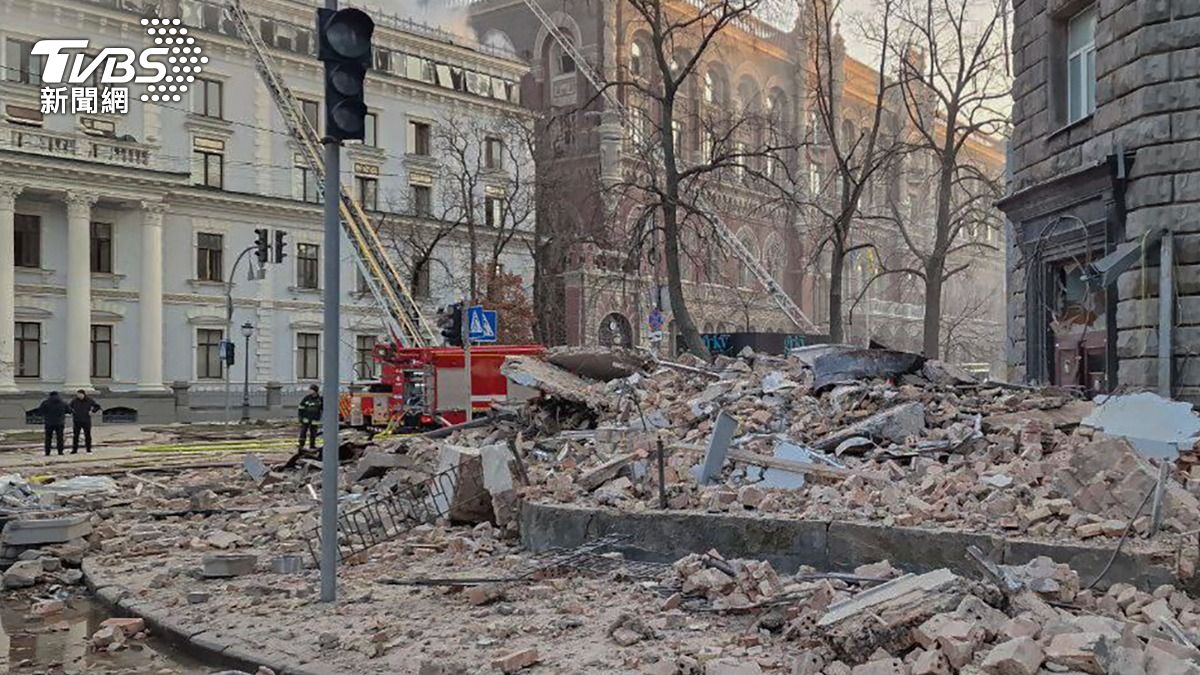 出動111架無人機！俄元旦再空襲基輔 釀1死6傷悲劇│TVBS新聞網