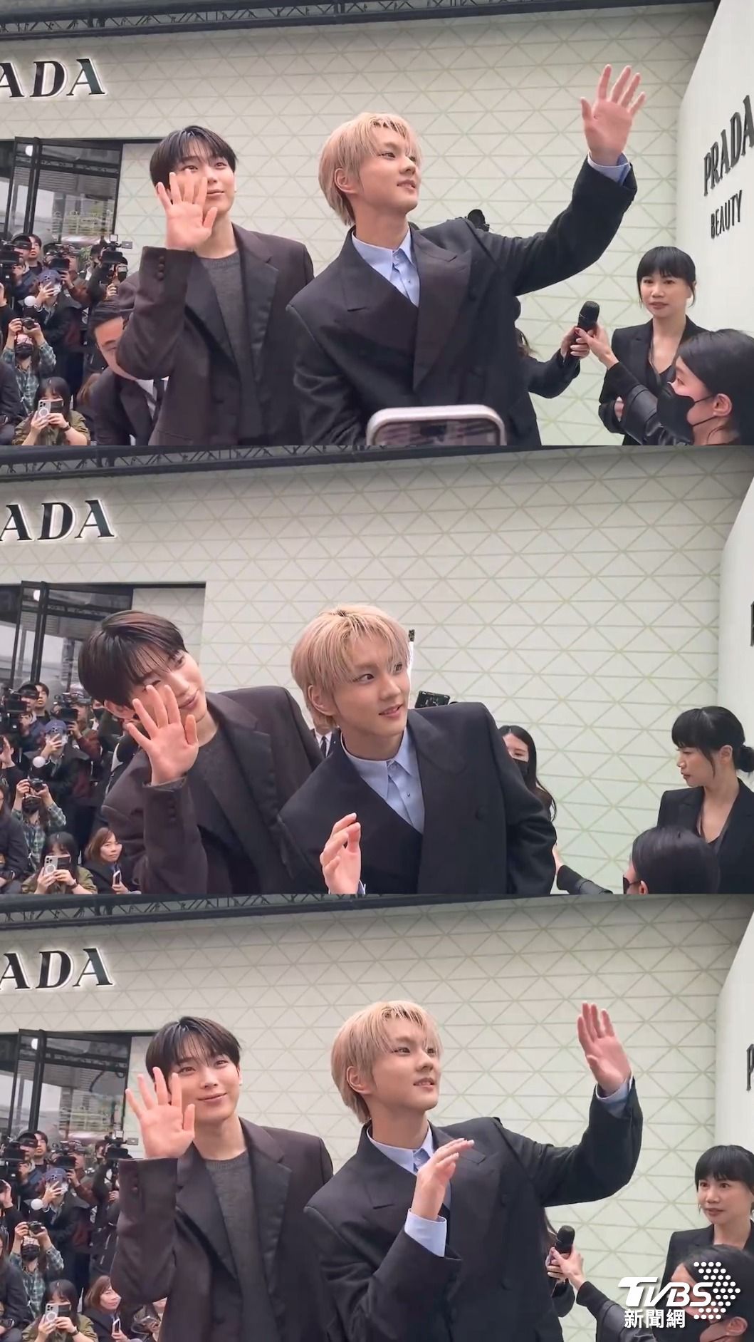 直擊／千人擠爆中山區看ENHYPEN！ 禎元、善禹走近粉絲險暴動│TVBS新聞網