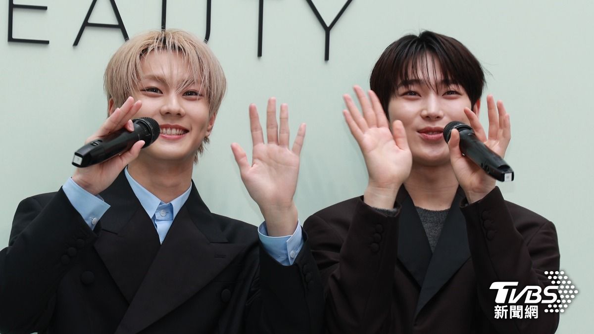 圖輯／ENHYPEN禎元、善禹狂被逗笑！ 「擦汗、嘟嘴」小表情太萌│TVBS新聞網