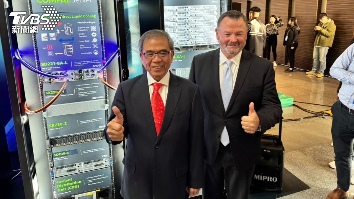 何時碰面黃仁勳？ 仁寶董座陳瑞聰回應了：絕不缺席GTC│TVBS新聞網