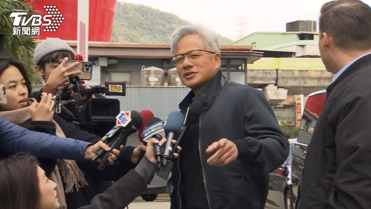 黃仁勳和魏哲家午餐之約 感謝台積電支持│TVBS新聞網