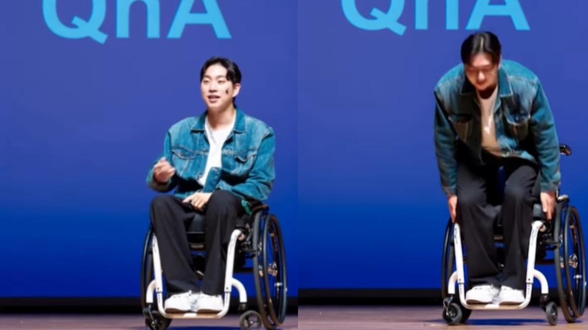 輪椅族YTR朴偉站起來了！ 老婆宋枝恩目睹影片震驚：冒出雞皮疙瘩│TVBS新聞網