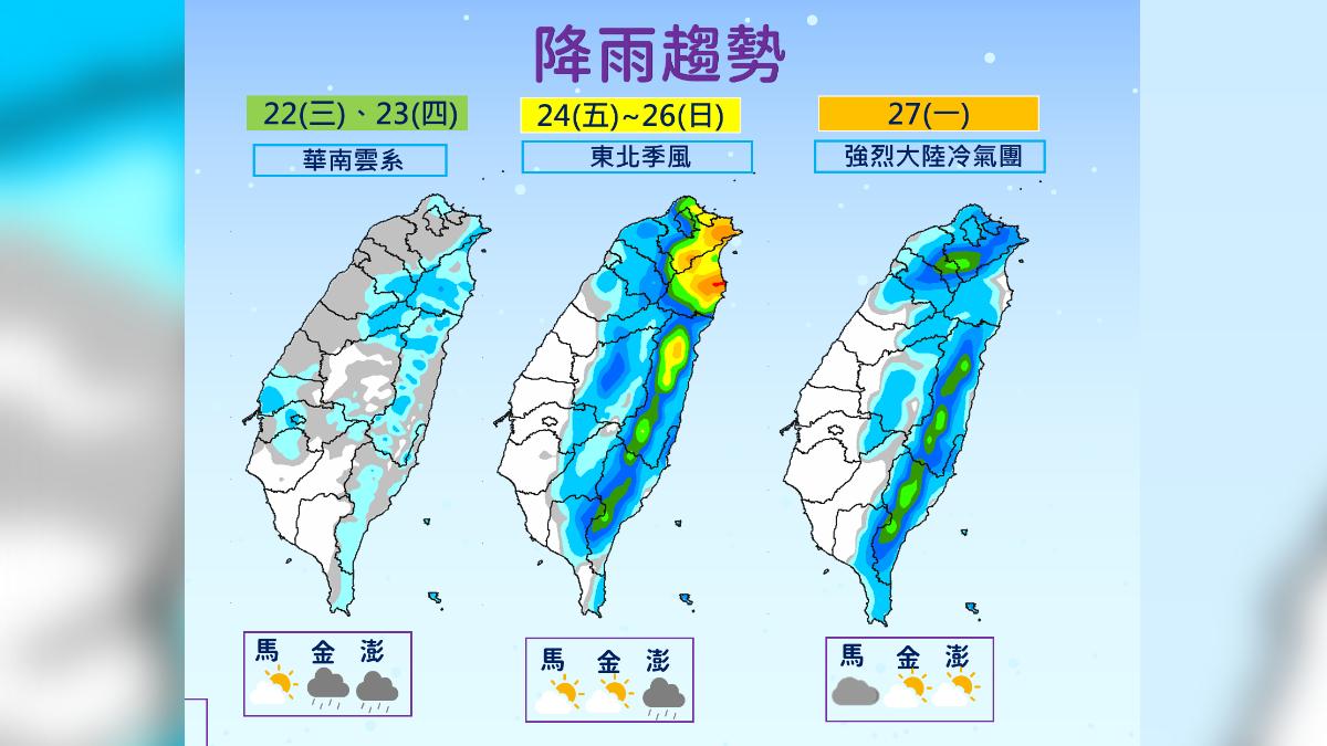 天氣／下班注意！2縣市低溫特報凍到明晨 過年冷空氣「恐達寒流」│TVBS新聞網