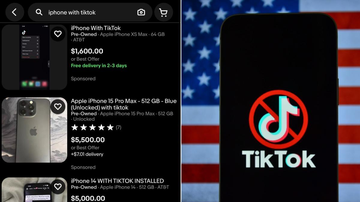 美無法下載TikTok引亂象 「有裝APP iPhone16」拍賣喊破百萬│TVBS新聞網