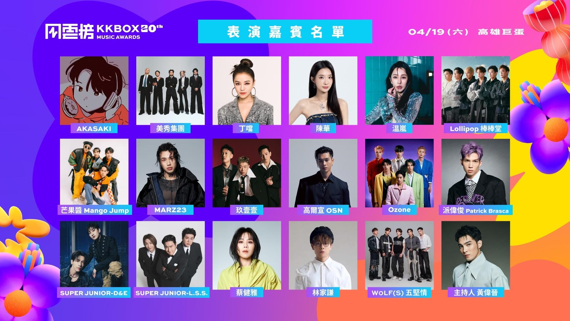 KKBOX風雲榜2025明登場！門票索取、演唱會歌手及直播一次看│TVBS新聞網