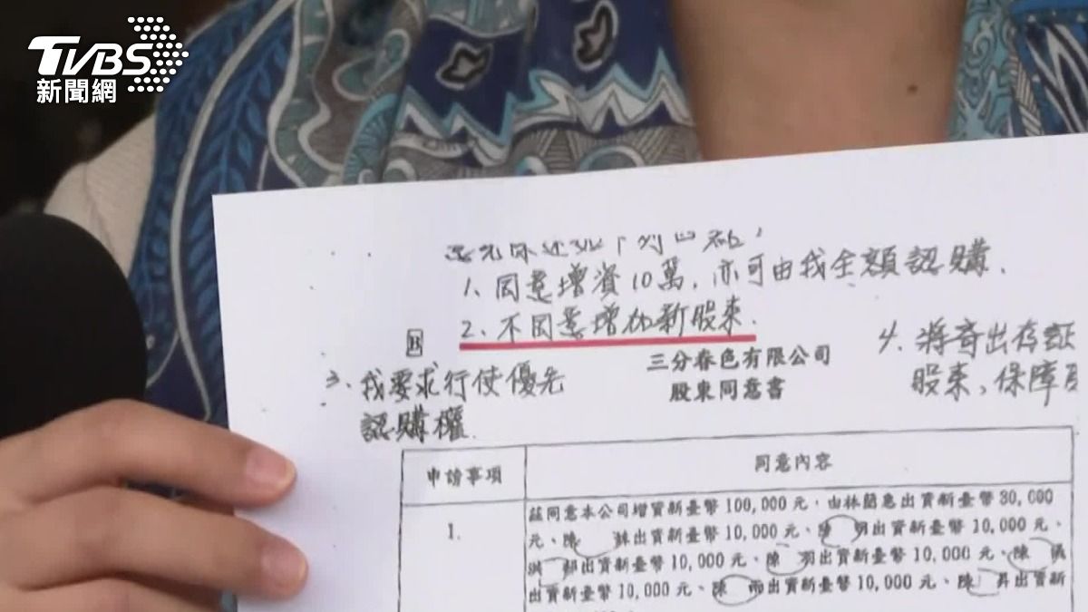 三分春色舊團隊控「挪用公款700萬」填缺口！ 董座：已查不法金流│TVBS新聞網