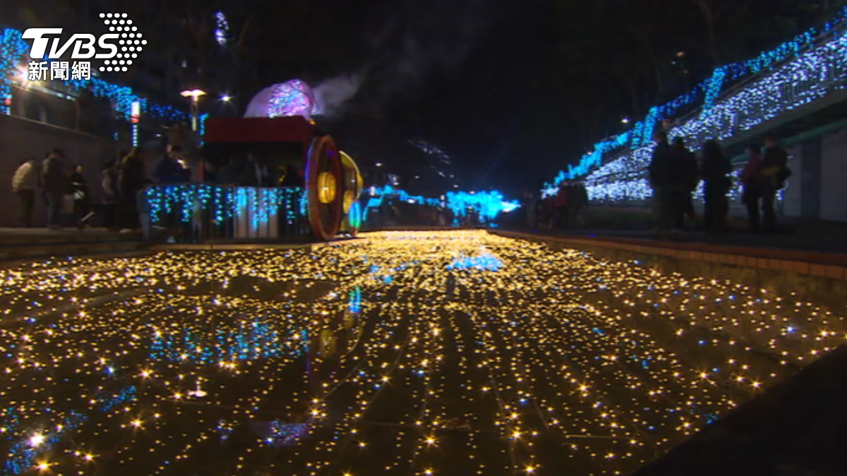 夢幻「光之女神」！光雕展點亮300萬顆LED燈海│TVBS新聞網