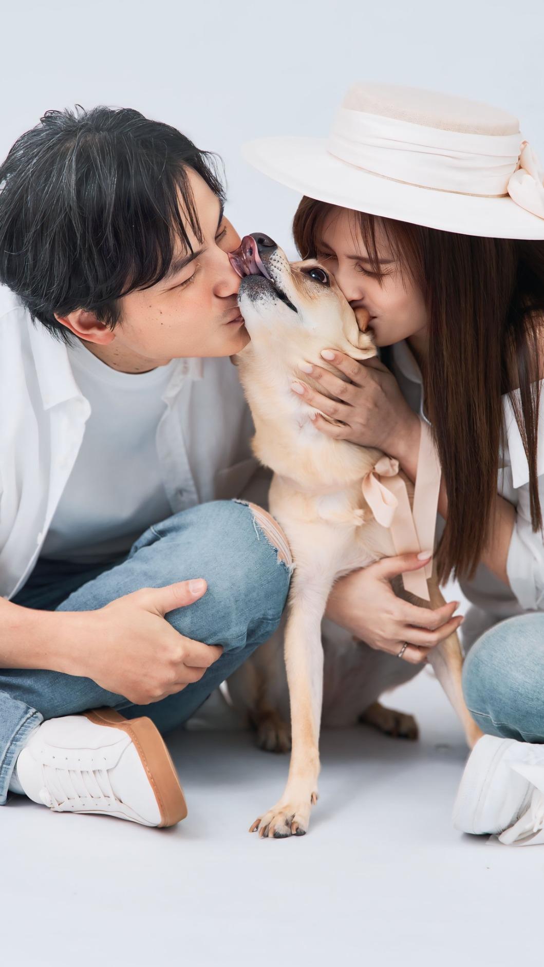 孫協志婚紗照曝光！夏宇童深情親吻「小孩」 拍攝巧思超暖│TVBS新聞網