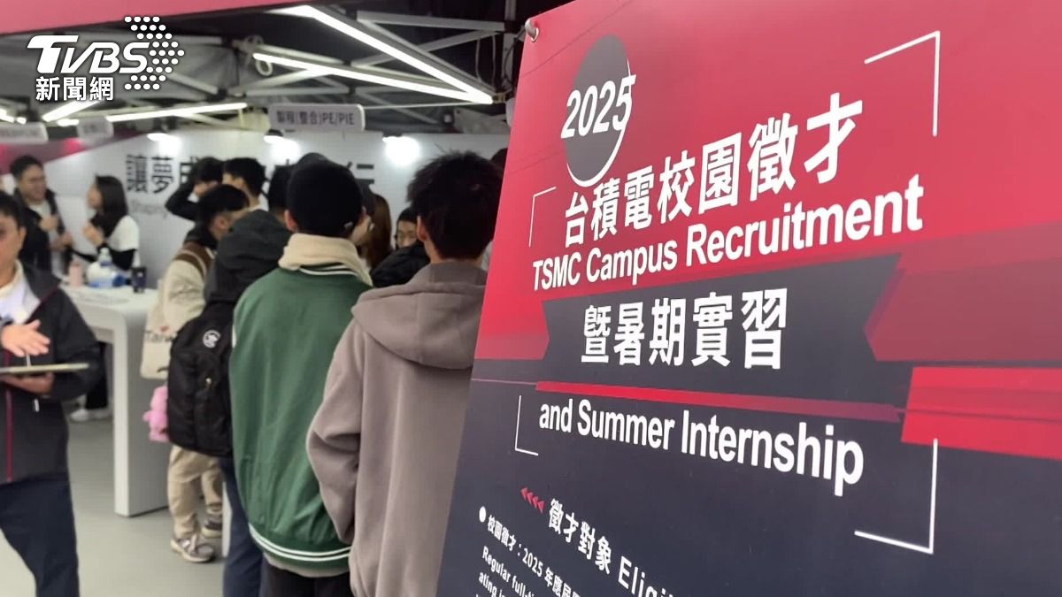 台積電招8千名員工 新進工程師「年薪220萬」│TVBS新聞網